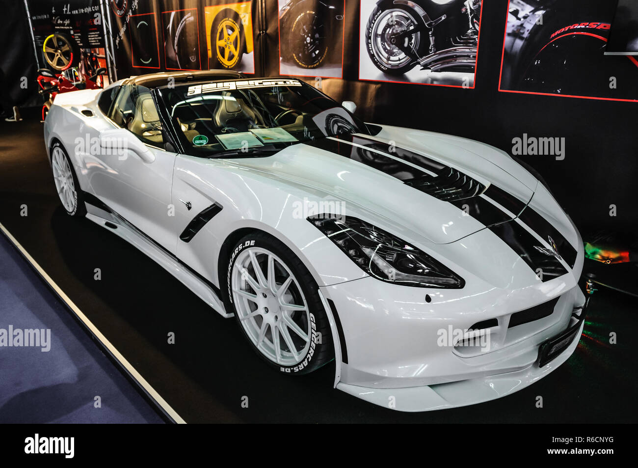 FRANKFURT - SEPT 2015: Chevrolet Corvette Stingray Convertible C7 ...