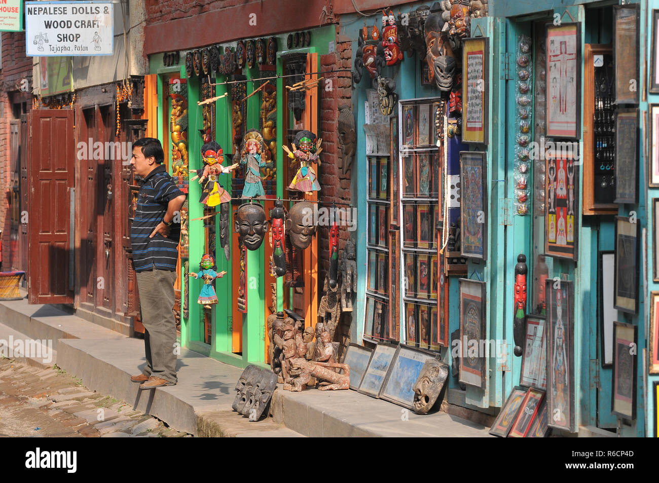 Nepal patan town street hi-res stock photography and images - Alamy