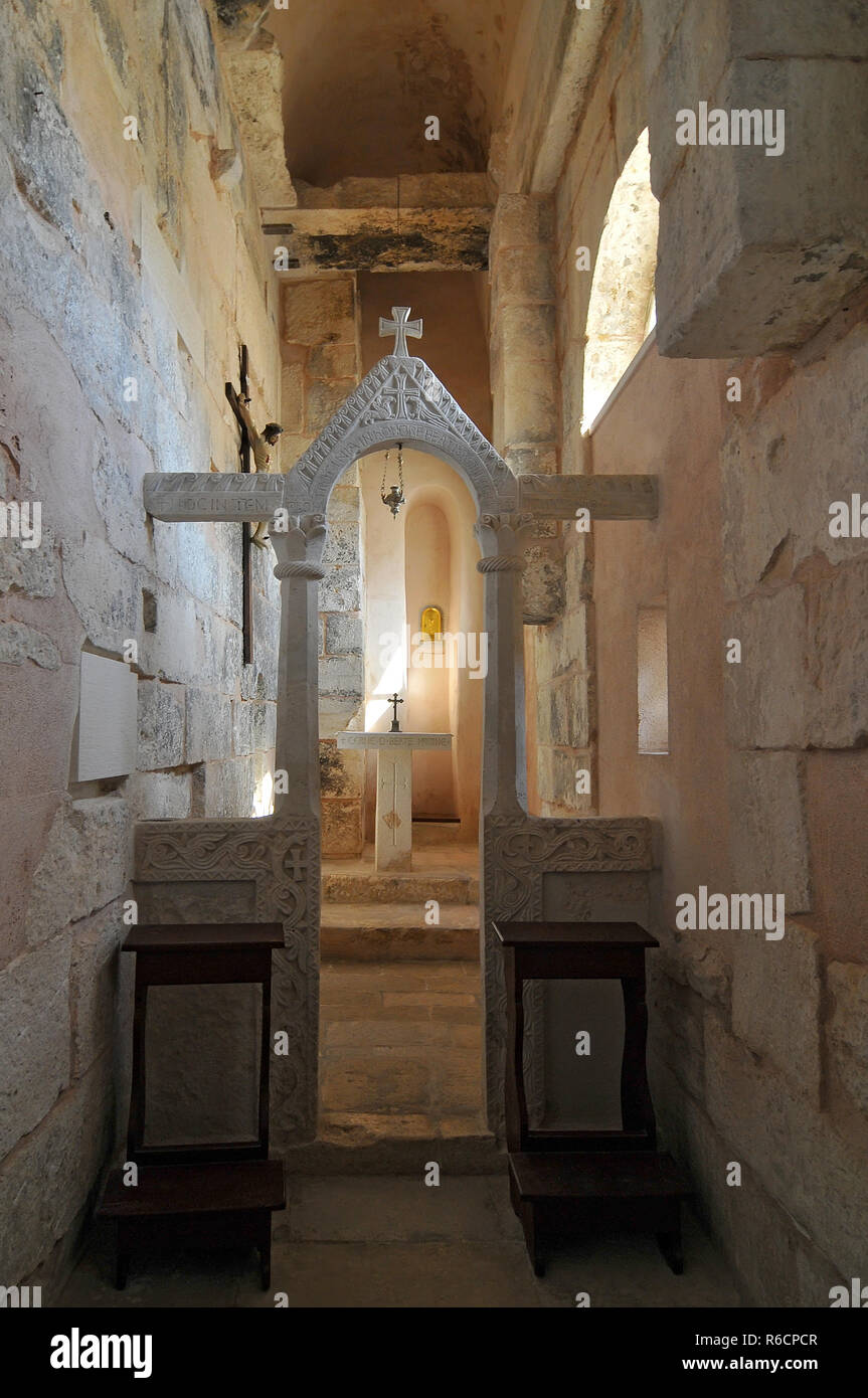 Croatia, Split, Church Of St Martin, Diocletian'S Palace, Split Stock ...