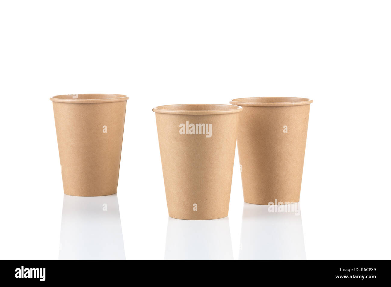 Empty Paper cups background Stock Photo - Alamy Empty Paper cups background Stock Photo - Alamy