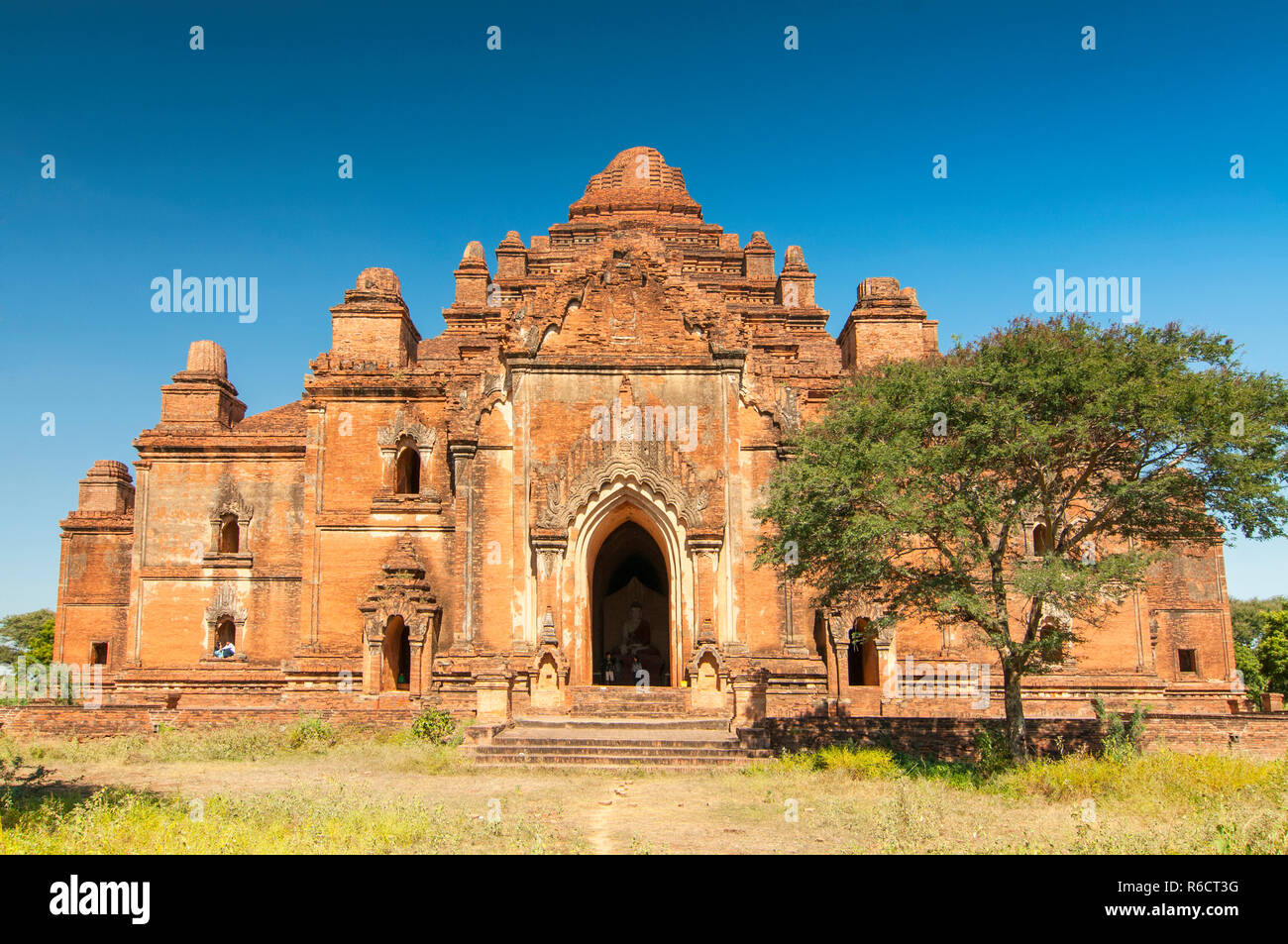 Dhammayangyi Temple The Biggest Temple In Bagan, Myanmar Stock Photo ...
