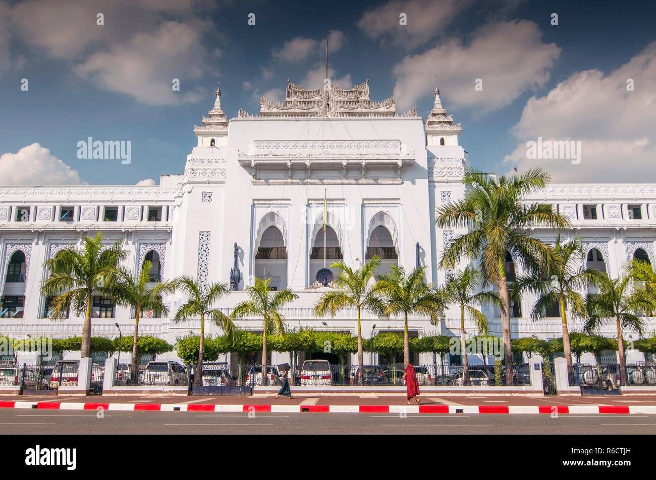 Yangon City Hall, Myanmar The Building Is Considered A Fine Example Of ...