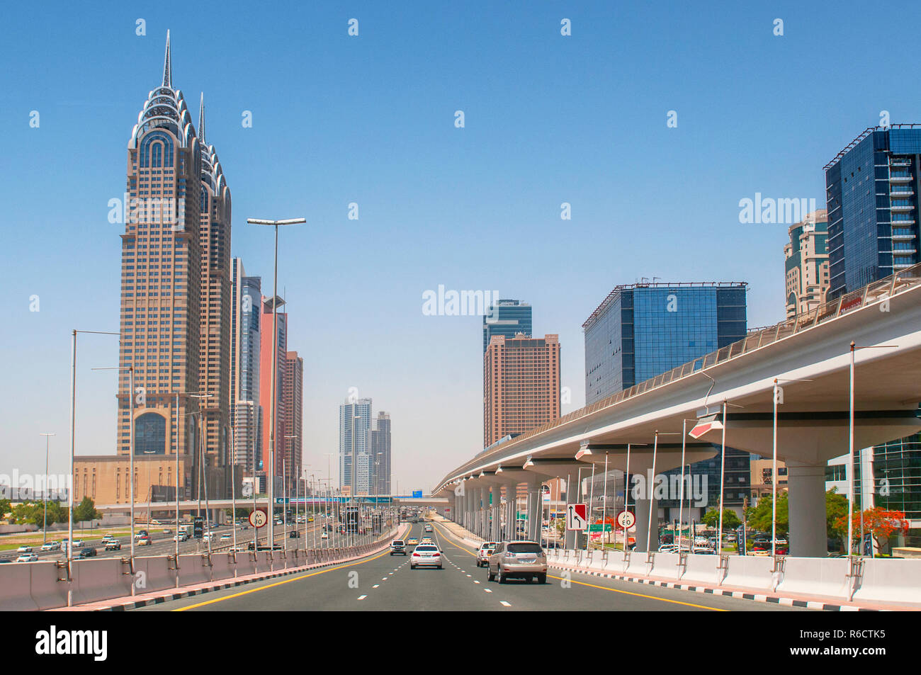 The Development Of The Sheikh Zayed Road In Dubai, United Arab Emirates ...