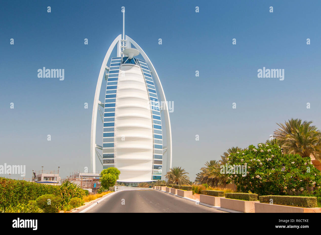 View Of The World'S First Seven Stars Luxury Hotel Burj Al Arab Tower ...