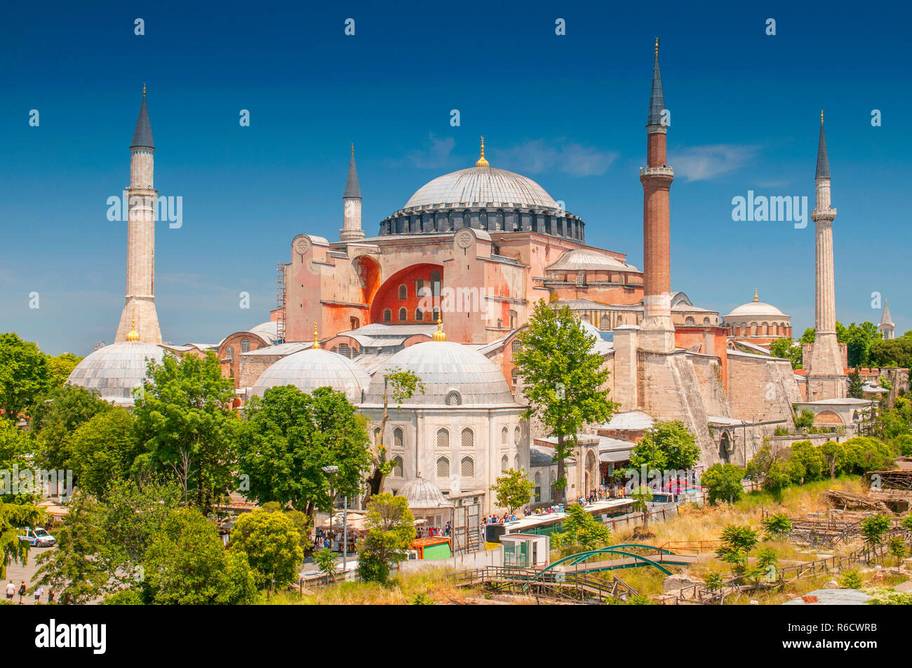 Hagia Sophia In Istanbul The World Famous Monument Of Byzantine ...