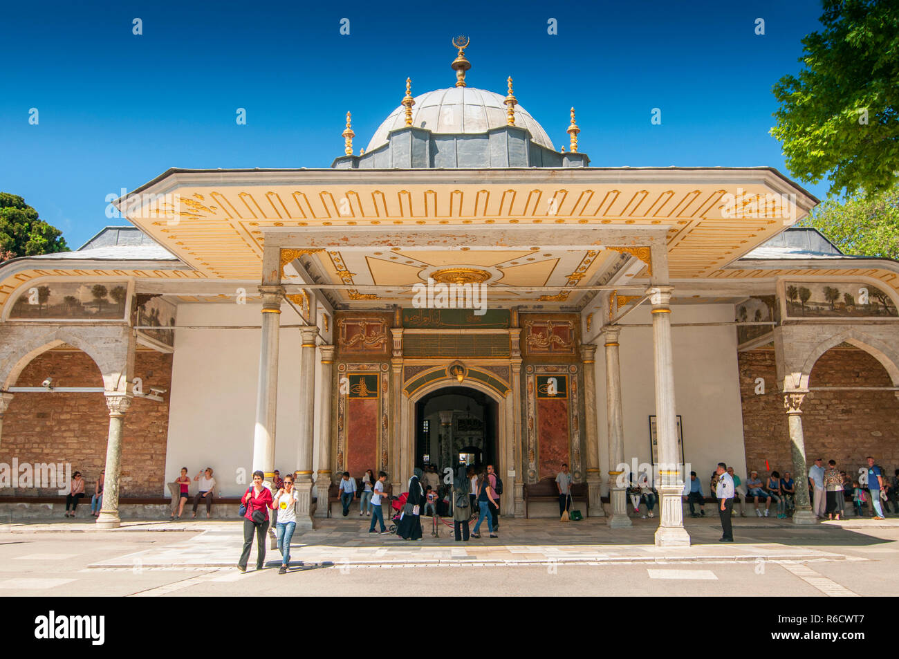 Gate Of Felicity, The Entrance Into The Inner Court In The Topkapi ...