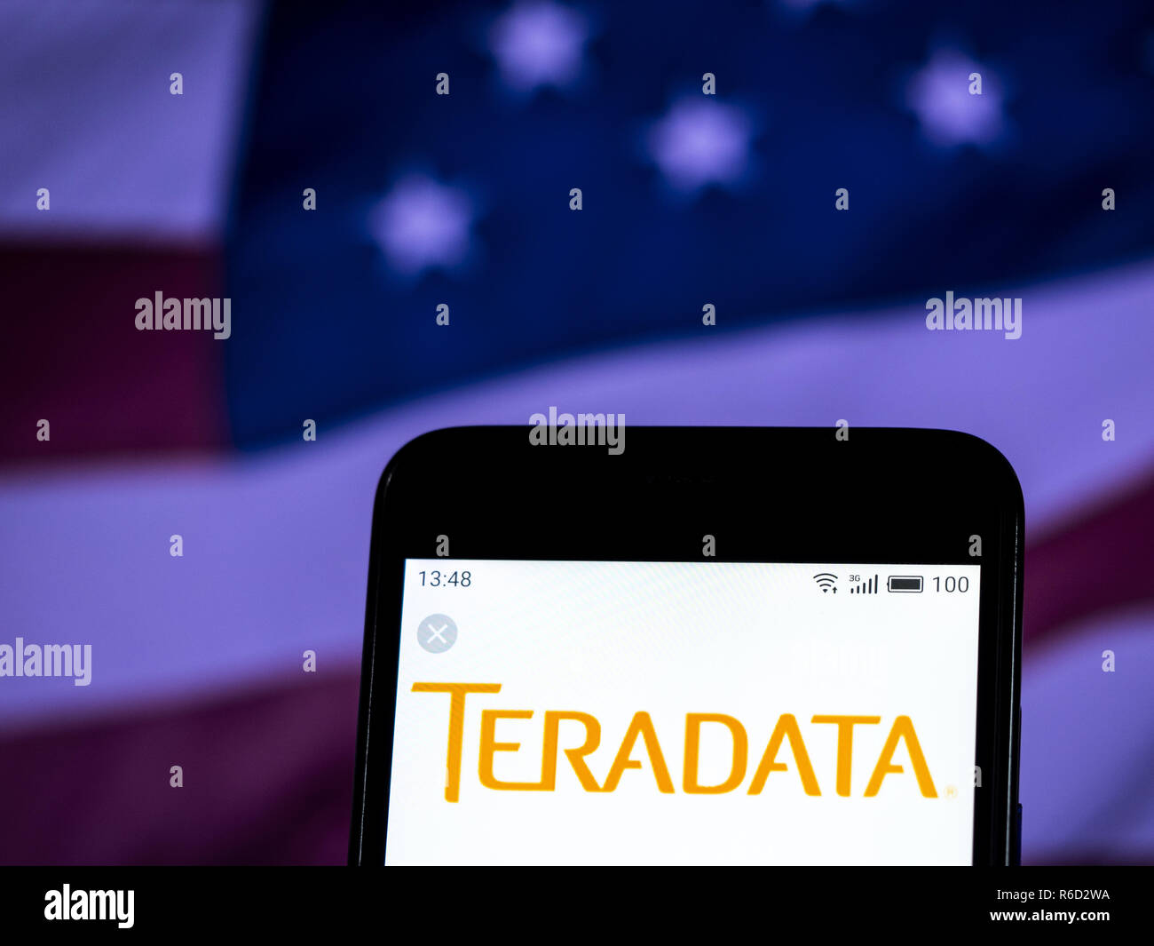 Kiev, Ukraine. 4th Dec, 2018. Teradata Corporation logo seen displayed ...