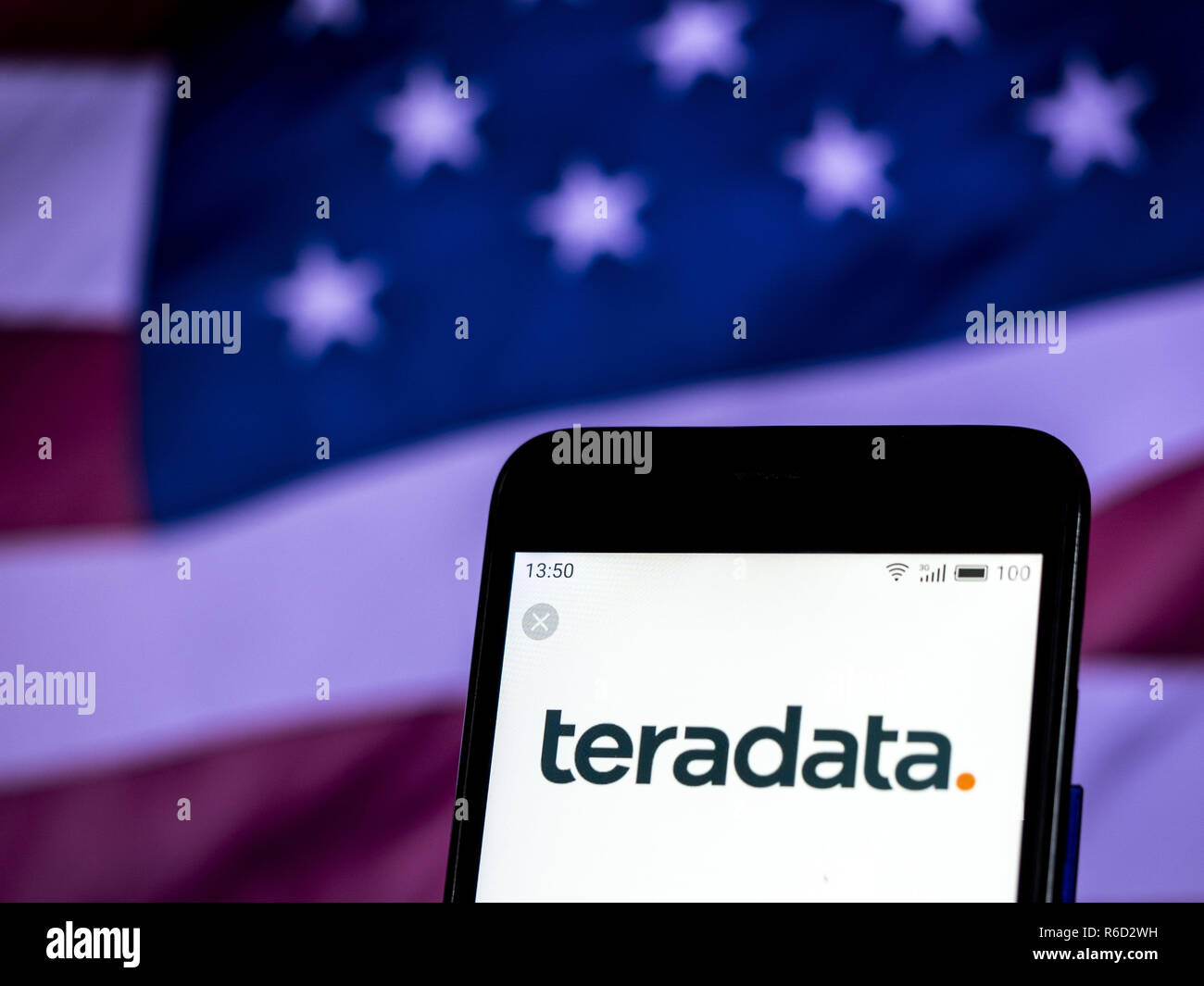 Kiev, Ukraine. 4th Dec, 2018. Teradata Corporation logo seen displayed ...