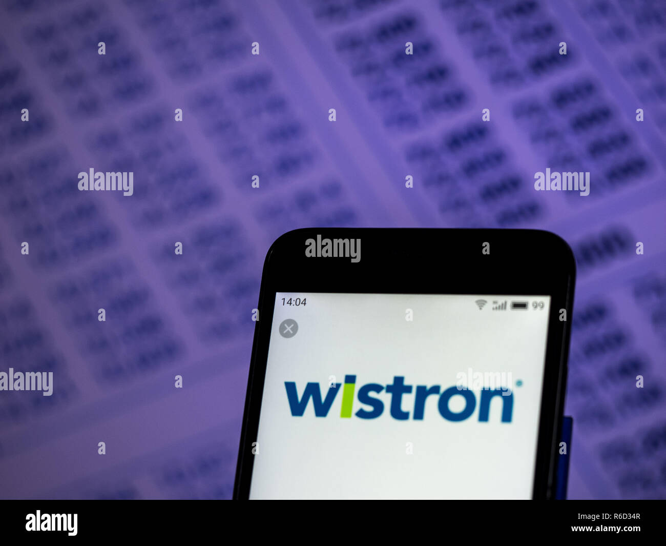 Wistron logo hi-res stock photography and images - Alamy