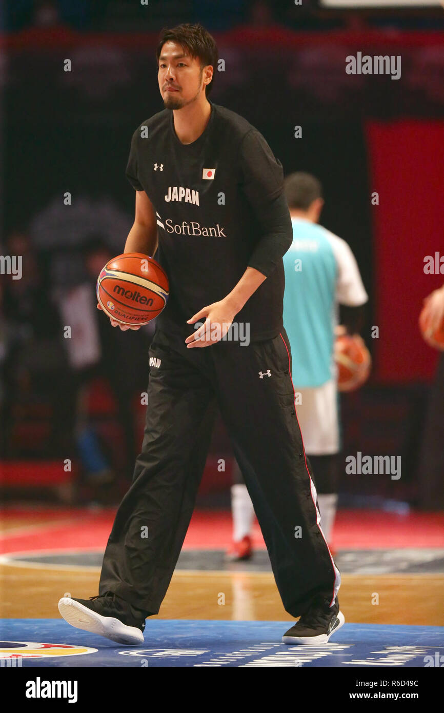 Toyama, Japan. 3rd Dec, 2018. Japan's Kosuke Takeuchi during the FIBA ...