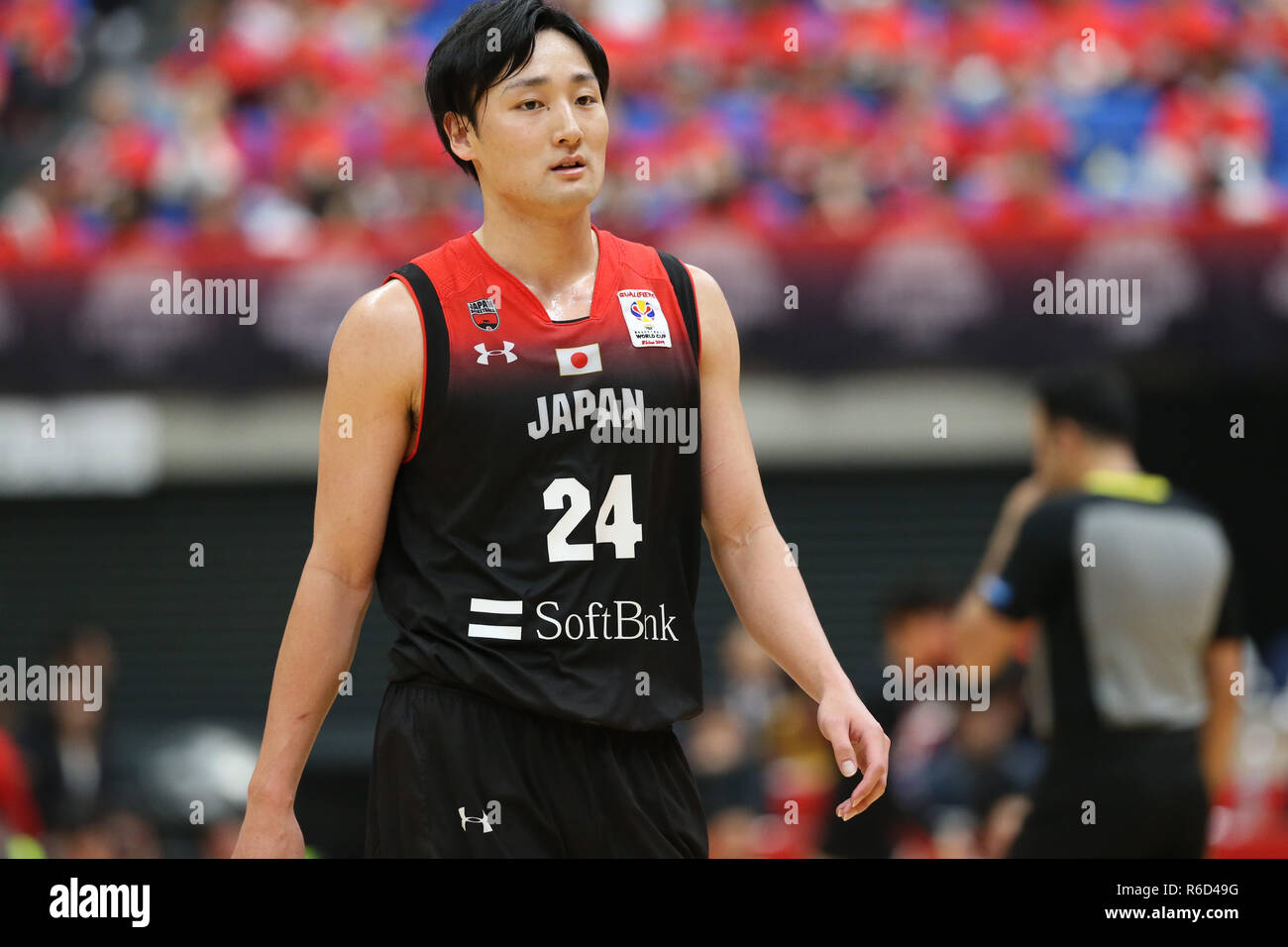 Toyama, Japan. 3rd Dec, 2018. Japan's Daiki Tanaka during the FIBA ...