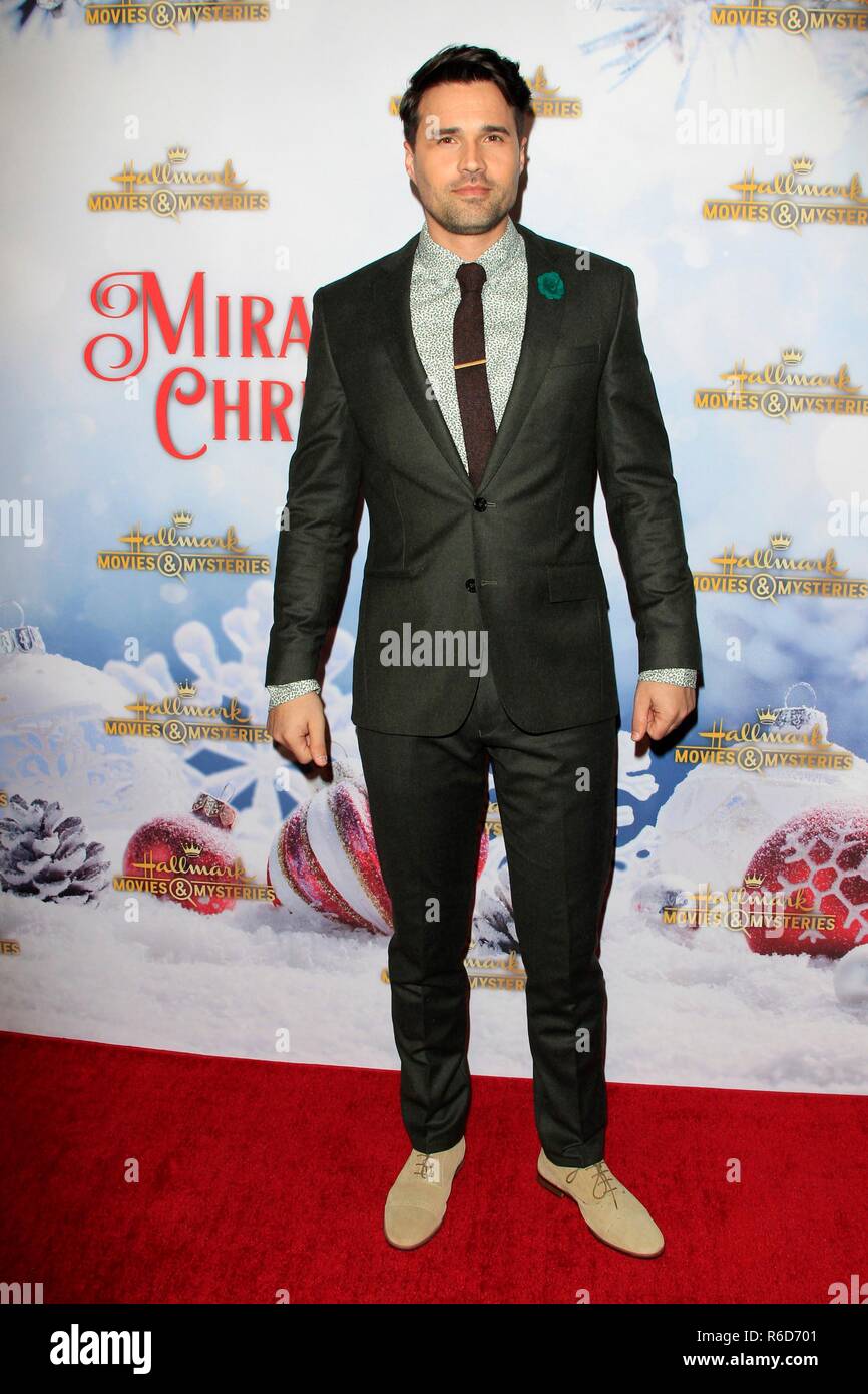 Brett Dalton at arrivals for Hallmark Channel Screening and Holiday ...