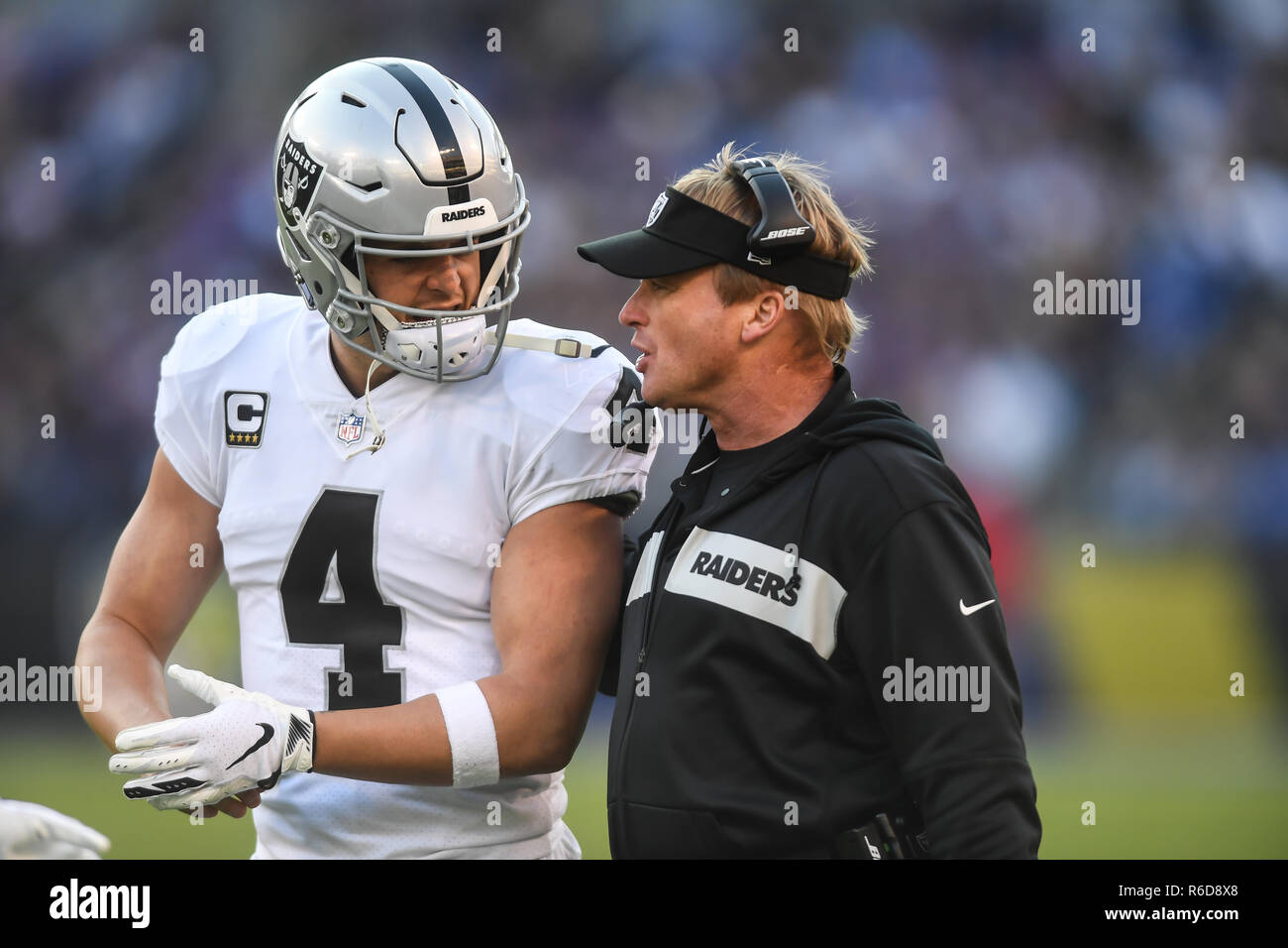 Baltimore, Maryland, USA. 26th Jan, 2016. Quarterback DEREK CARR (4 ...