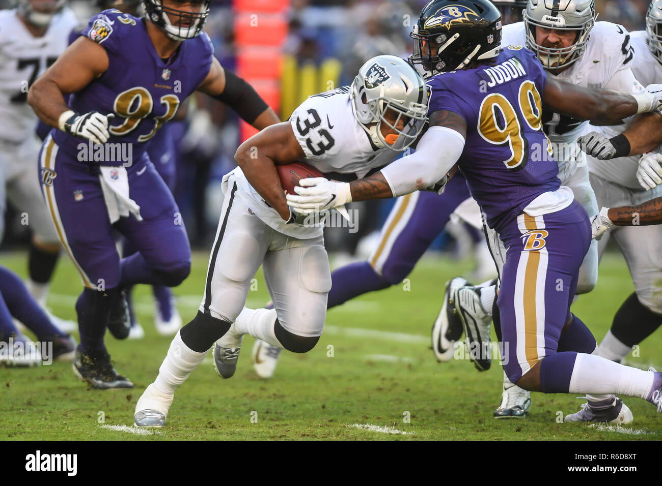 Baltimore, Maryland, USA. 26th Jan, 2016. MATTHEW JUDON (99) attempts ...