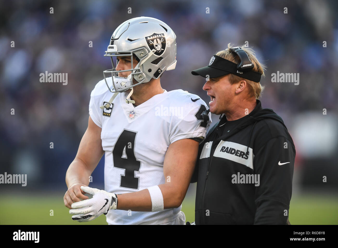 Baltimore, Maryland, USA. 26th Jan, 2016. Quarterback DEREK CARR (4 ...
