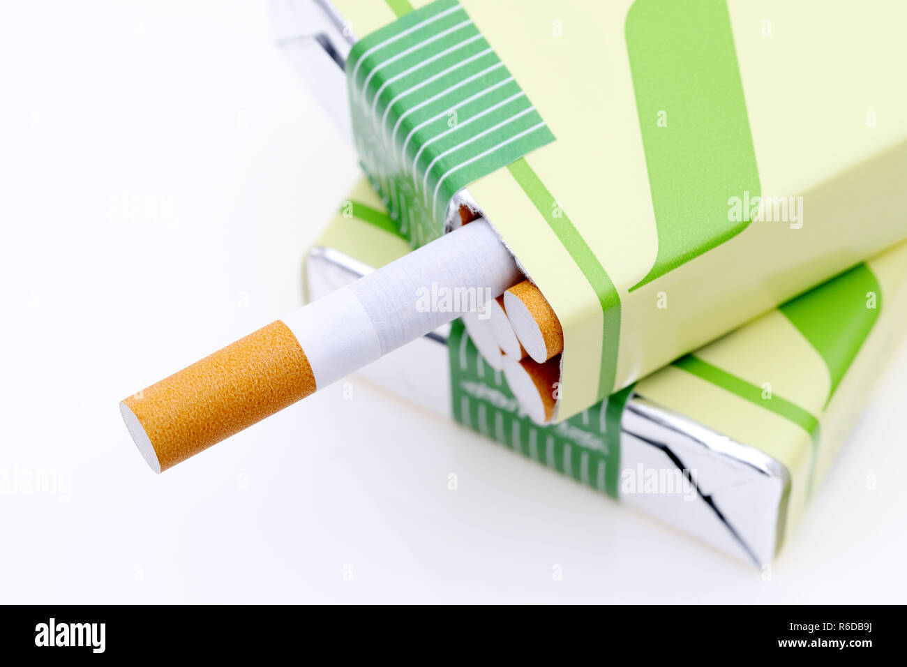 Cigarette Packet Health Warning High Resolution Stock Photography and ...