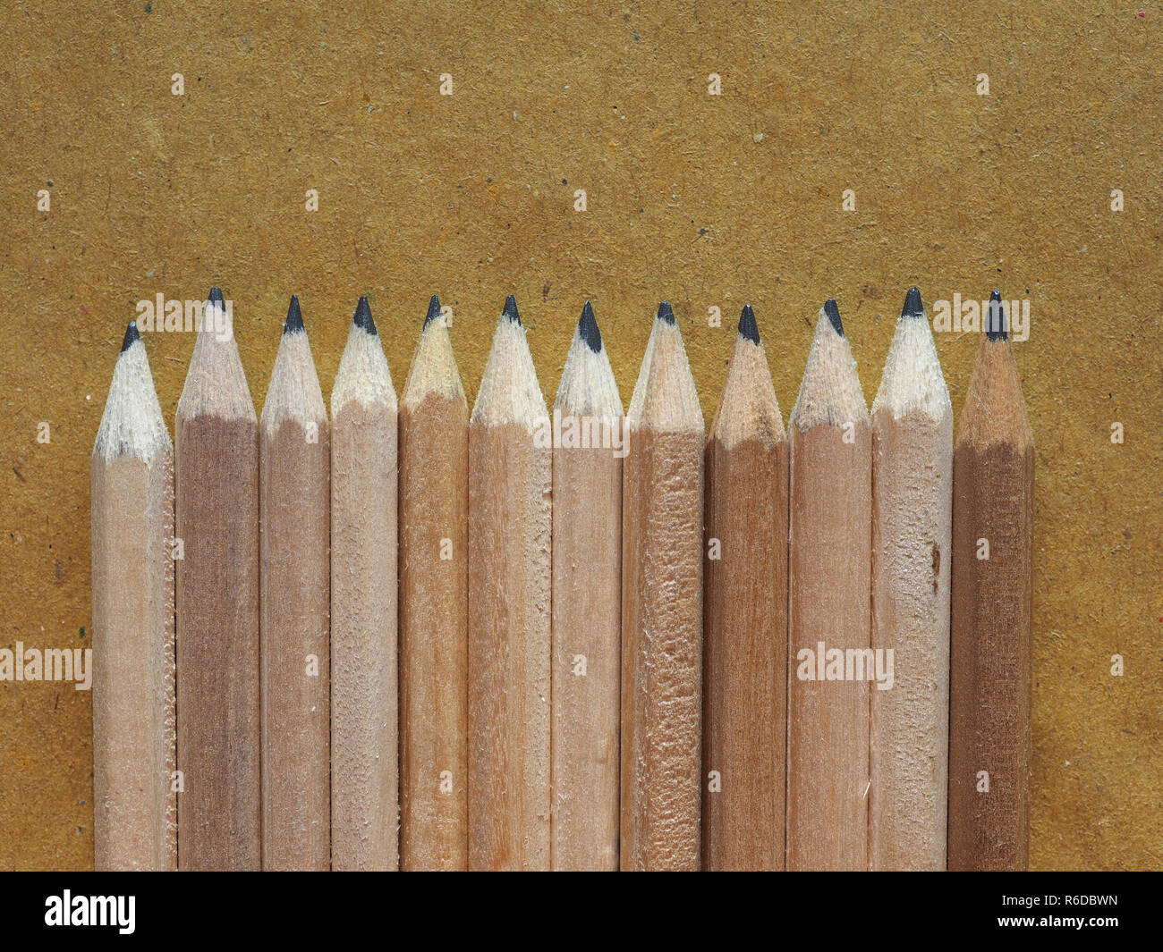 many wood pencils Stock Photo - Alamy