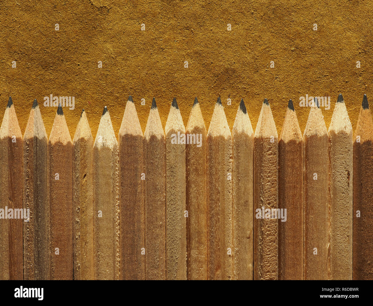 many wood pencils Stock Photo - Alamy