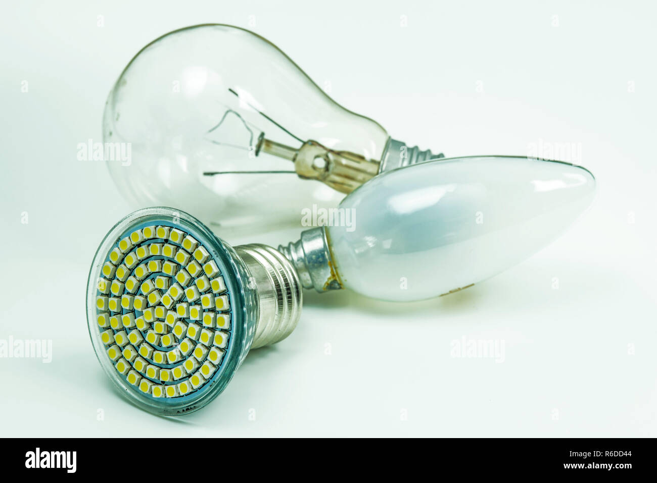 Old lamp led bulbs hi-res stock photography and images - Alamy