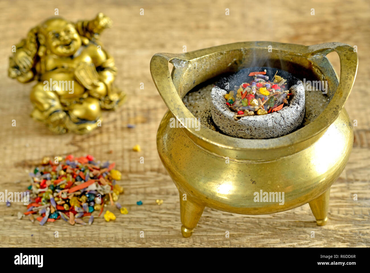 Chinese Incense Pot Stock Photo - Alamy