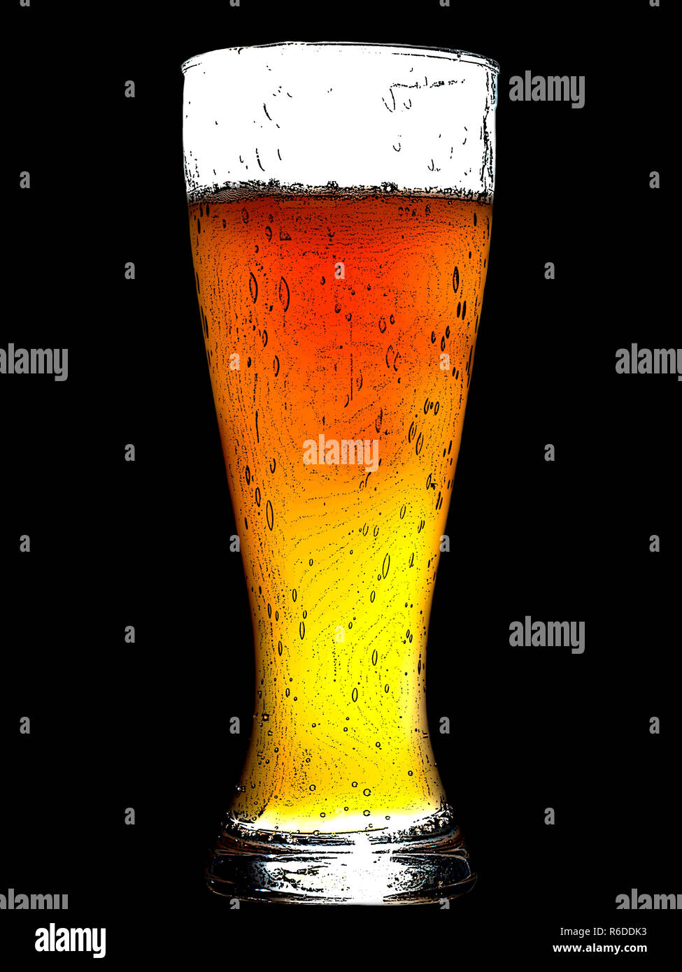 German wheat beer hi-res stock photography and images - Alamy