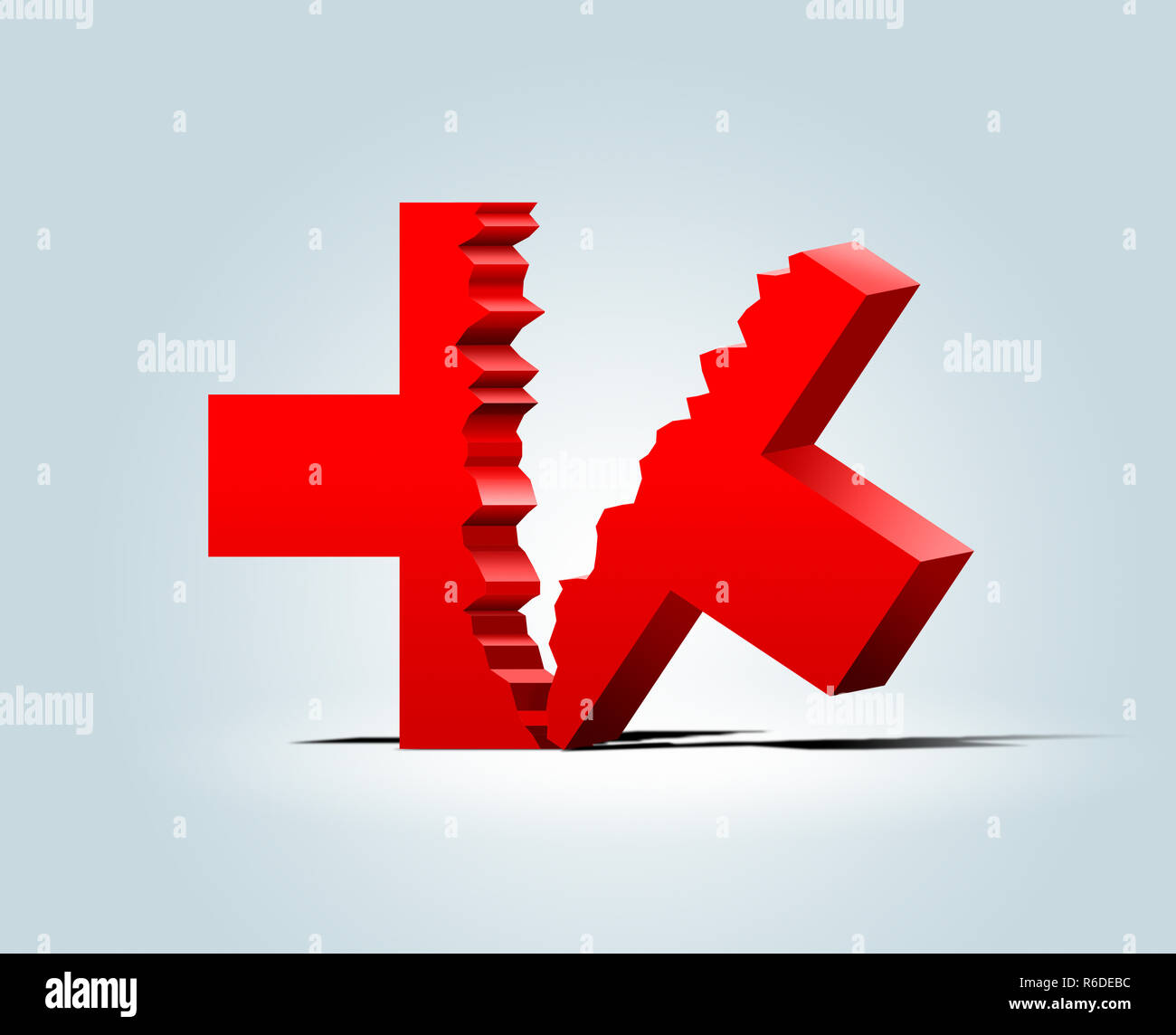 Broken torn hi-res stock photography and images - Alamy