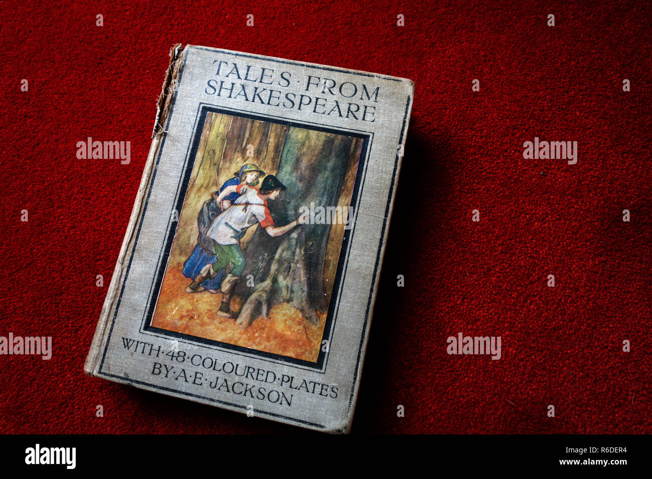 Old Volume of a Author William Shakespeare books called Tales from ...