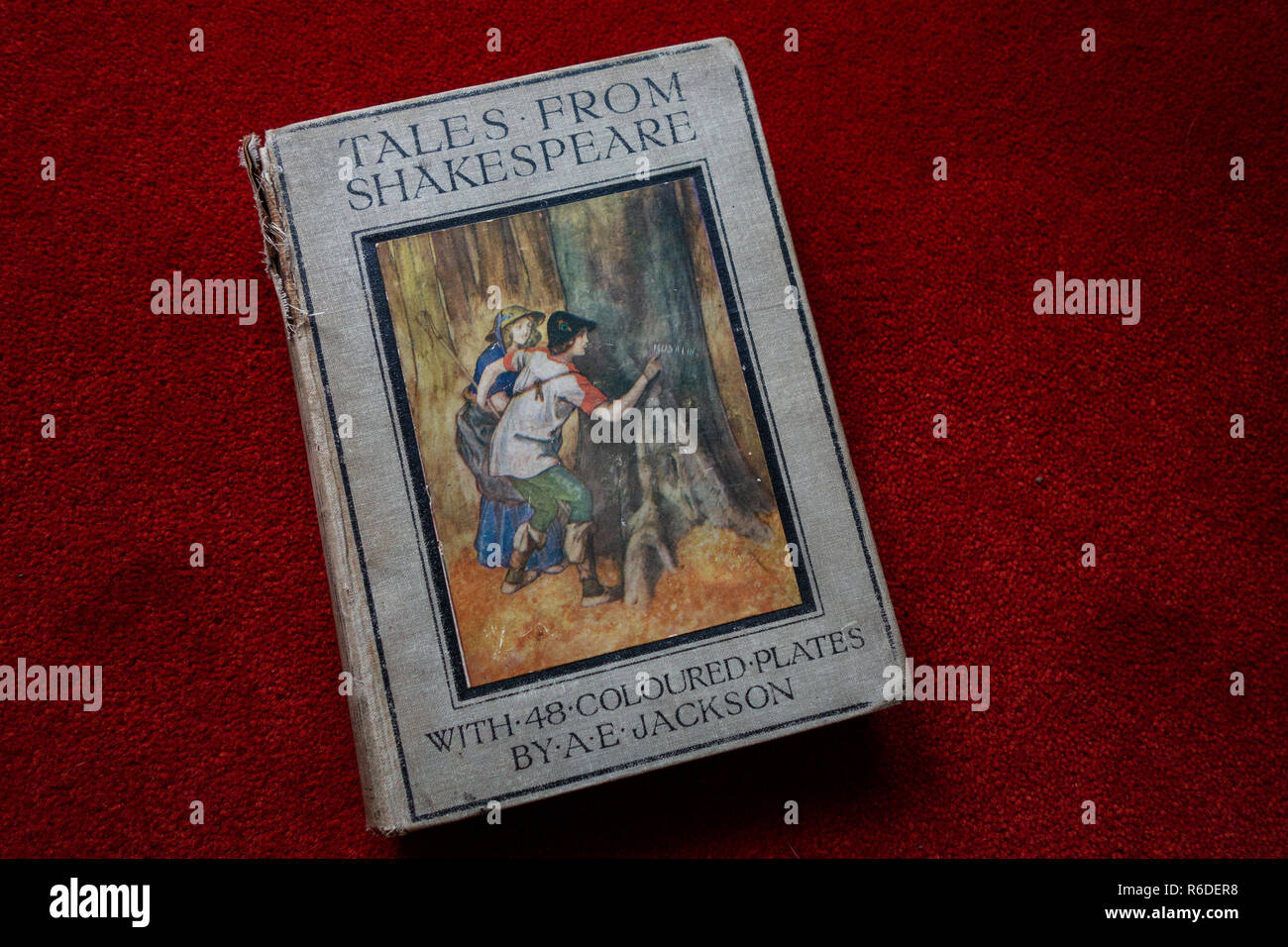 Old Volume of a Author William Shakespeare books called Tales from ...