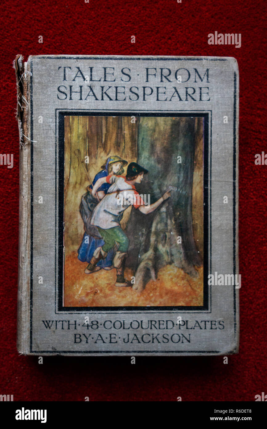 Old Volume of a Author William Shakespeare books called Tales from ...