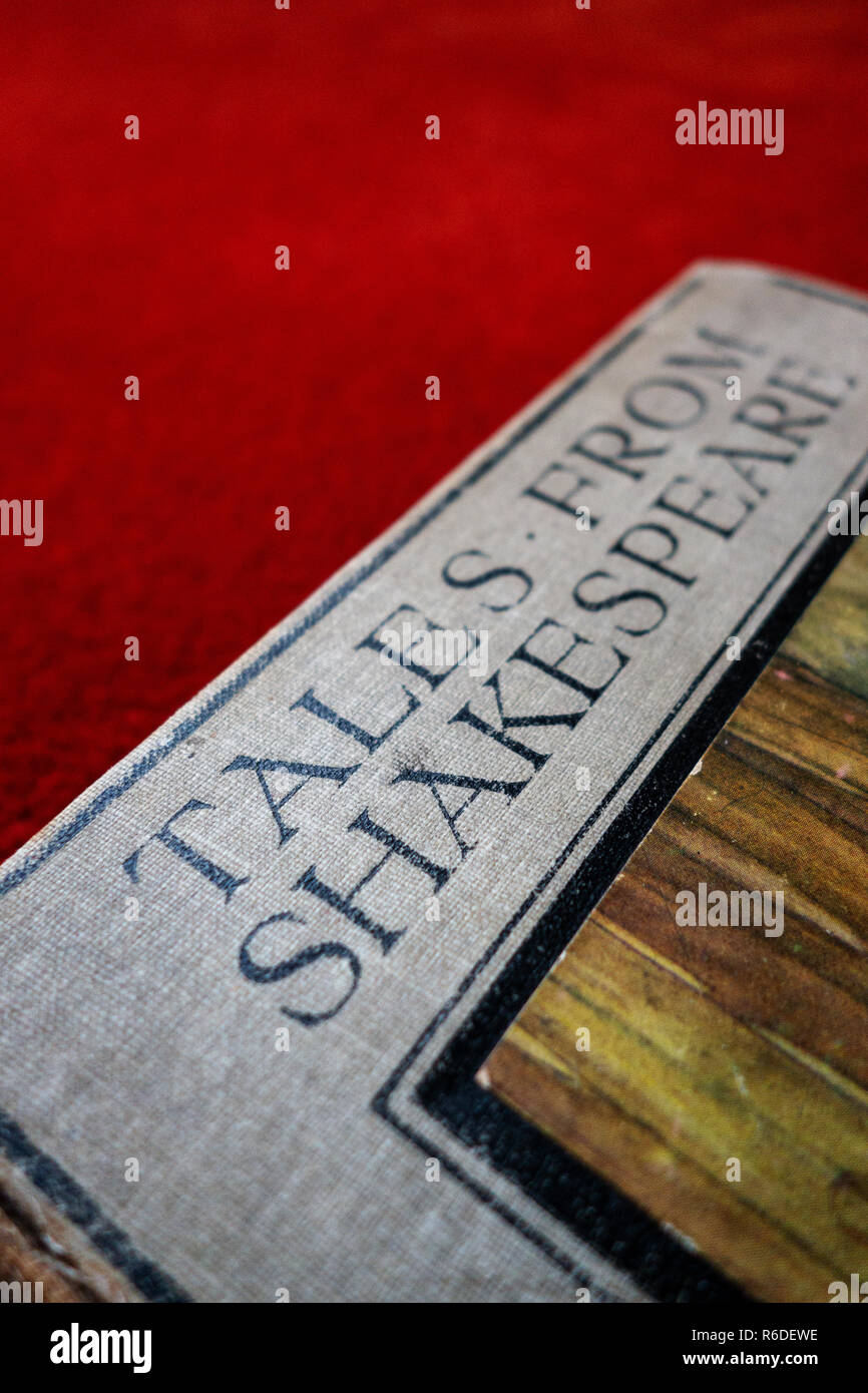 Old Volume of a Author William Shakespeare books called Tales from ...