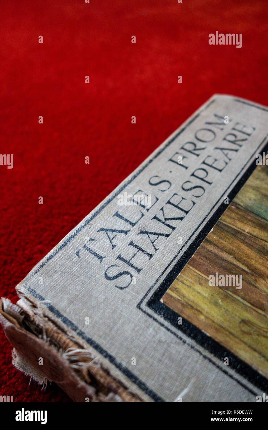 Old Volume of a Author William Shakespeare books called Tales from ...