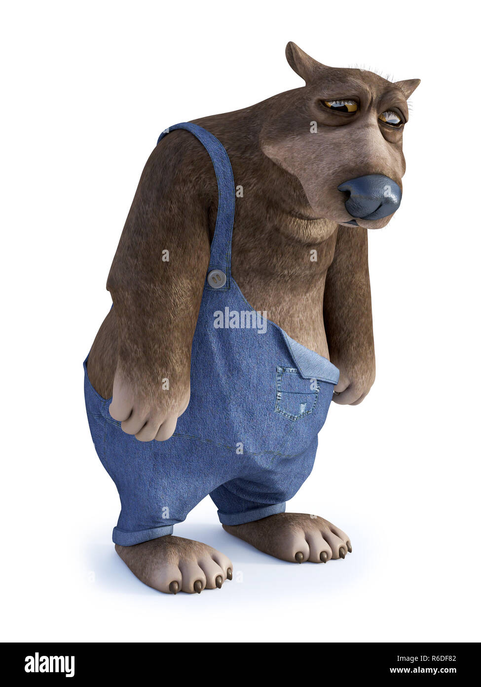Cartoon sad bear hi-res stock photography and images - Alamy