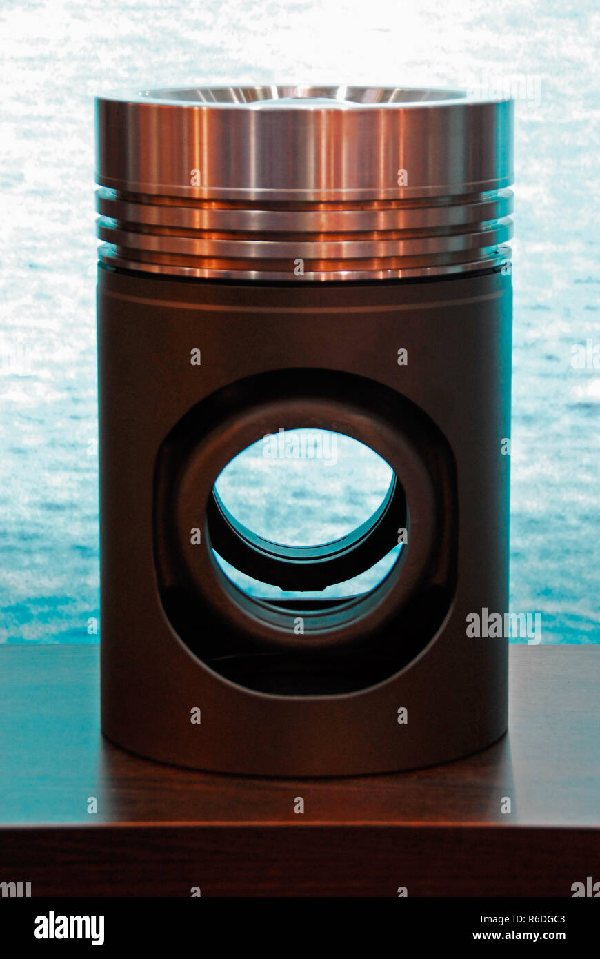 Ship diesel engine and piston Stock Photo - Alamy