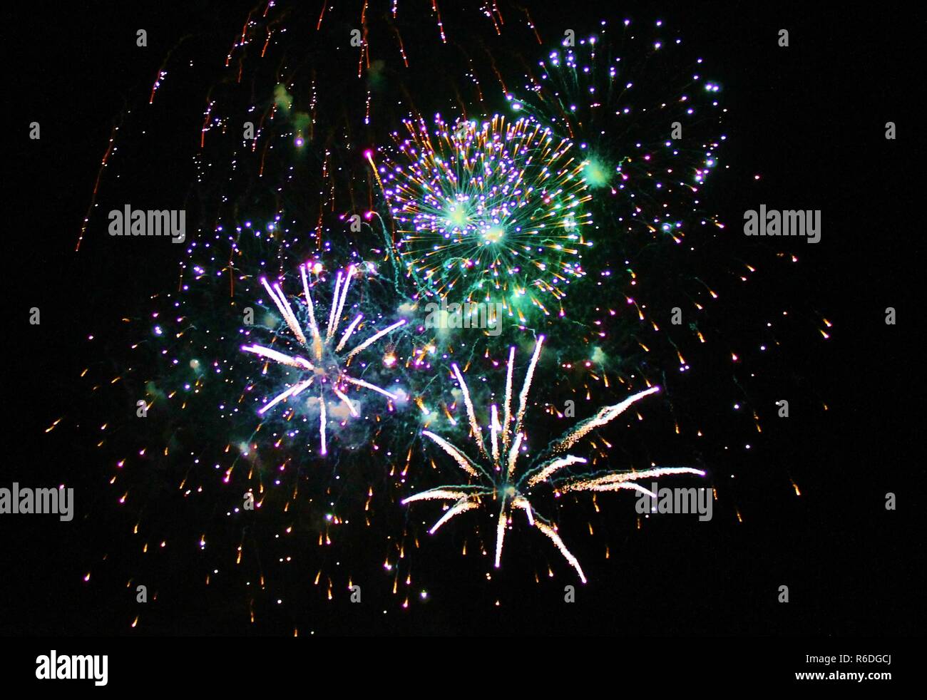 large Fireworks Display event Stock Photo - Alamy