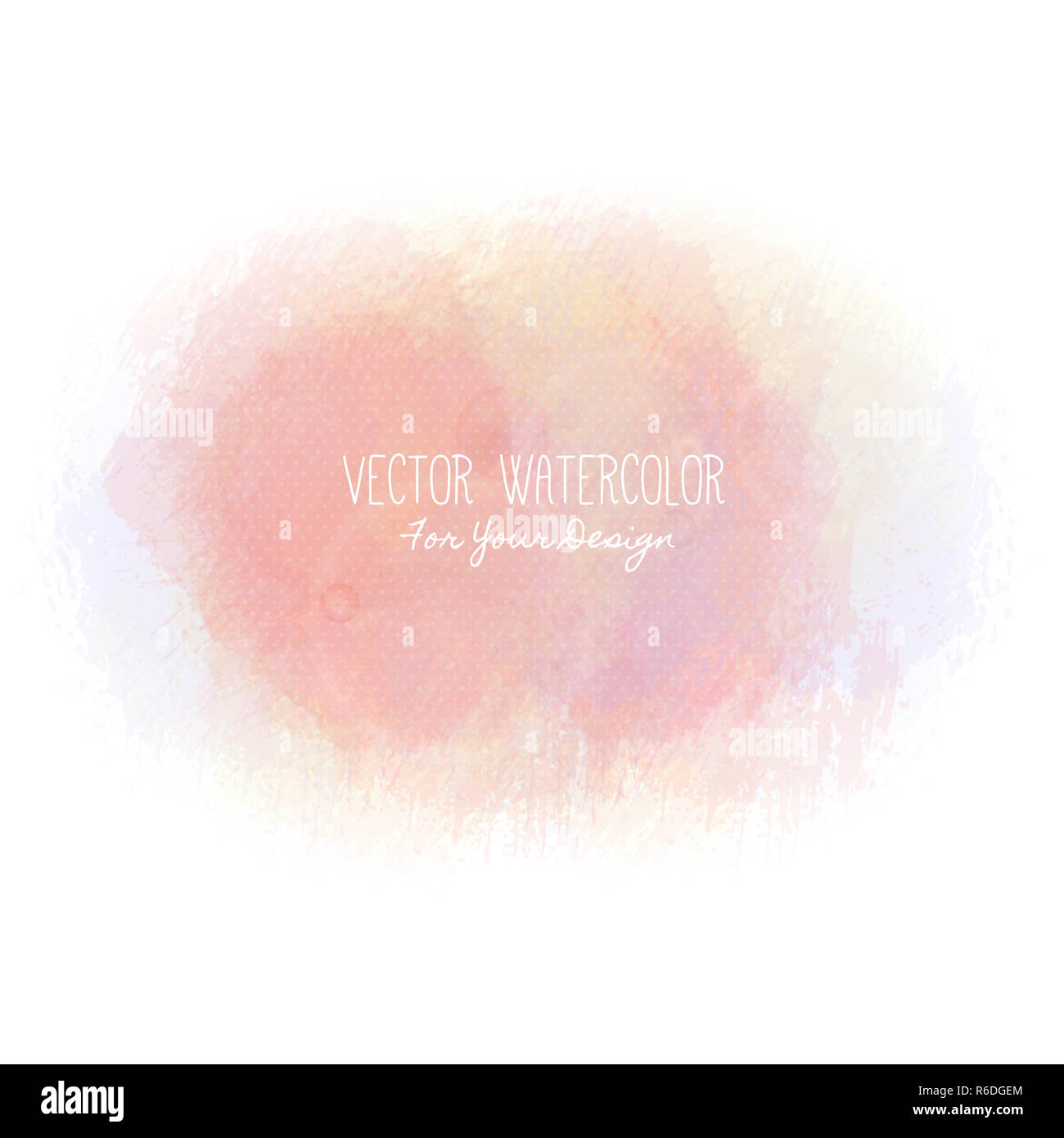 Bright stain. Pseudo watercolor. Paint texture. Colorful daub. It can ...