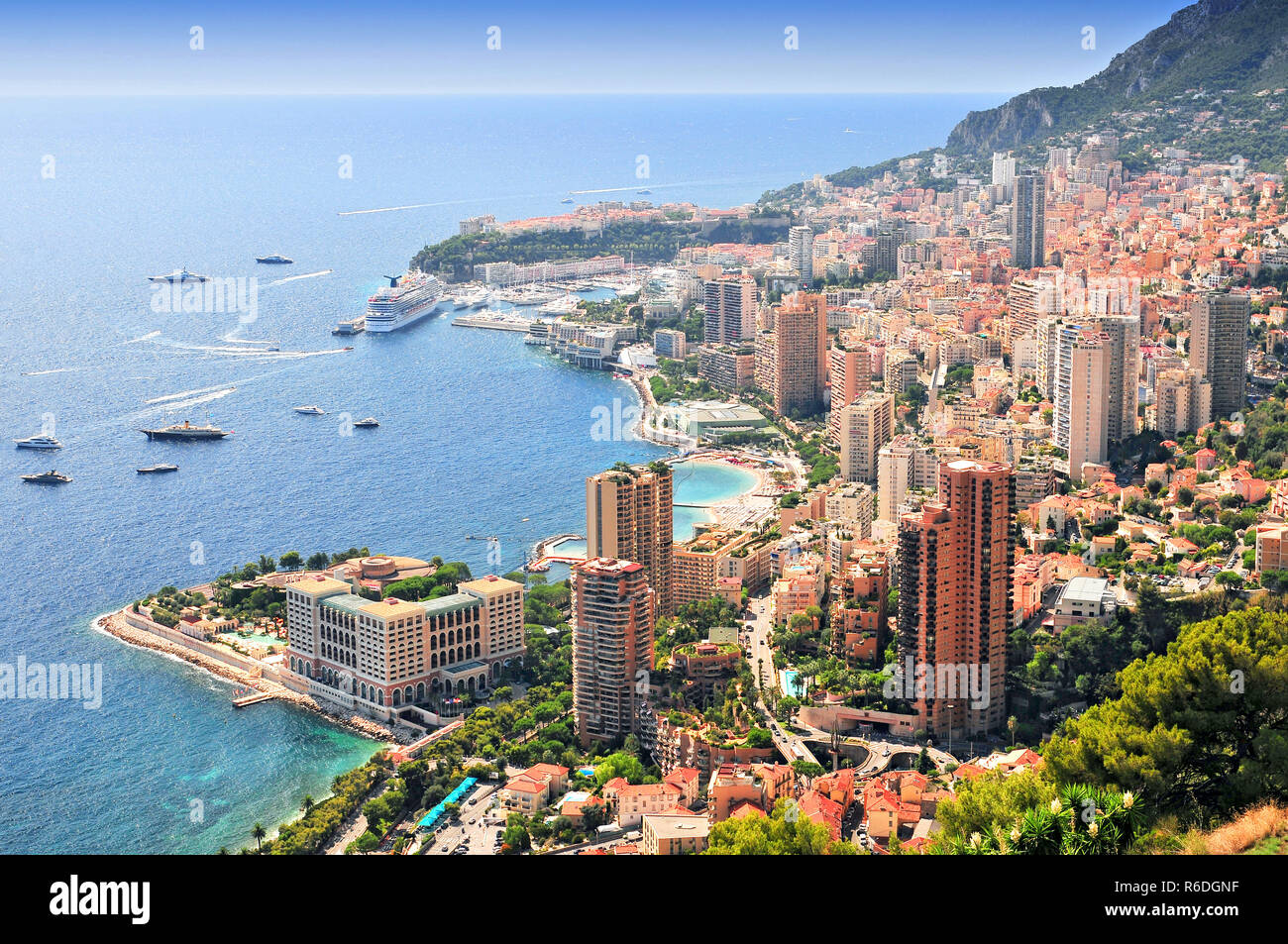 Monaco grand prix aerial hi-res stock photography and images - Alamy