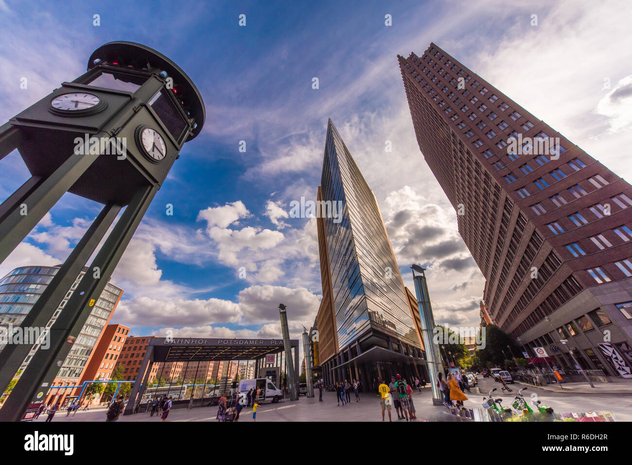 Potsdamer platz building Berlin Stock Photo - Alamy