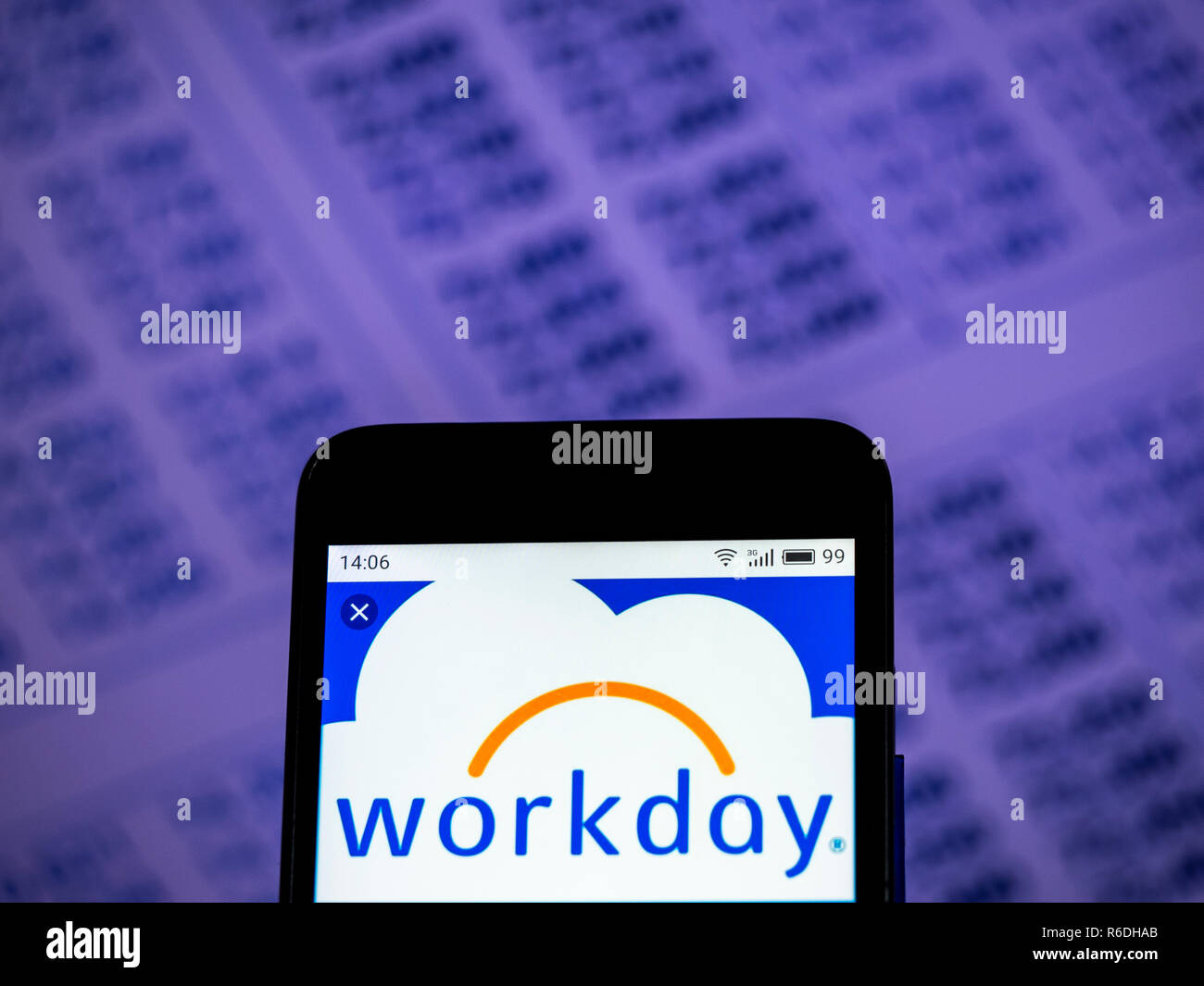 Workday software hi-res stock photography and images - Alamy