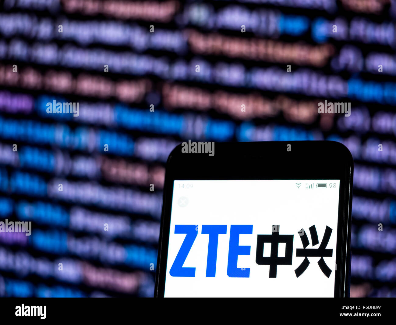 Zte business company logo hi-res stock photography and images - Alamy