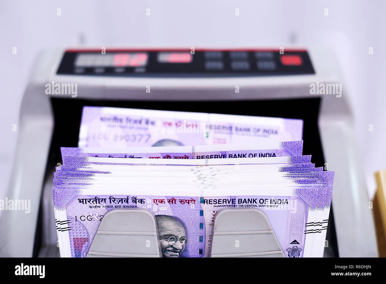 Indian bank counter hi-res stock photography and images - Alamy