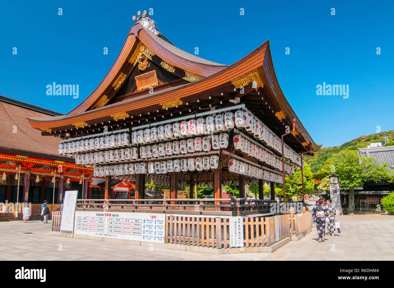 Yasaka Jinja Temple In Kyoto, Japan Yasaka Shrine (Yasakajinja), Also ...