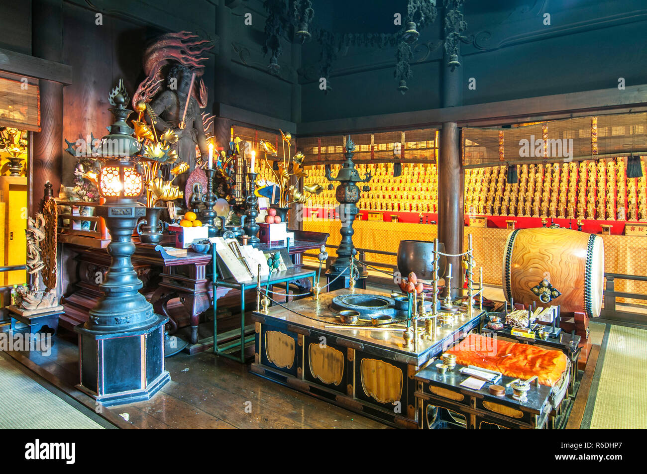 Interior Of The Honden, Hondo, The Main Halls For Praying And Religious ...