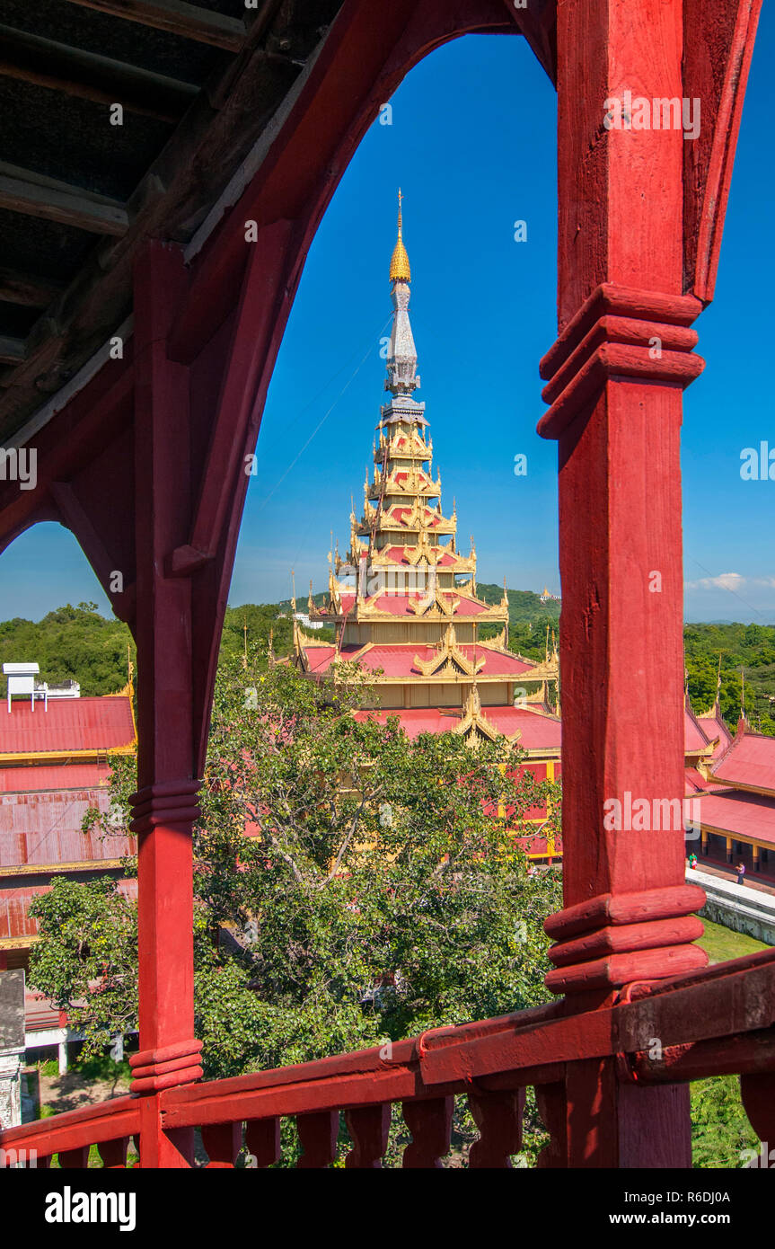 The Mandalay Palace, Located In Mandalay, Myanmar, Is The Last Royal ...