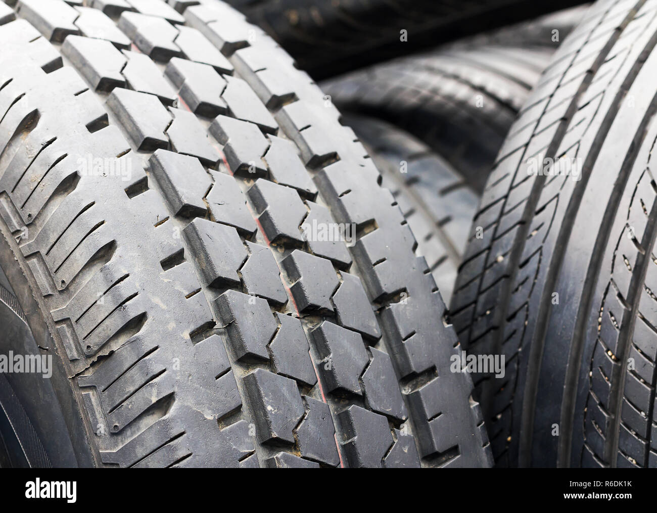 Closeup old tires Stock Photo - Alamy