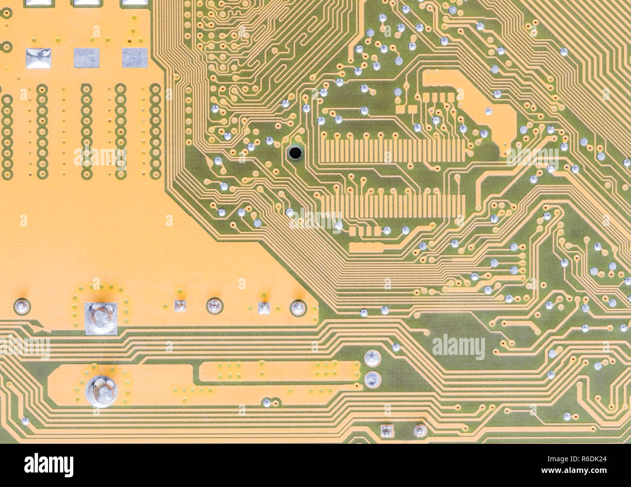 Circuit board integrated on computer Stock Photo - Alamy