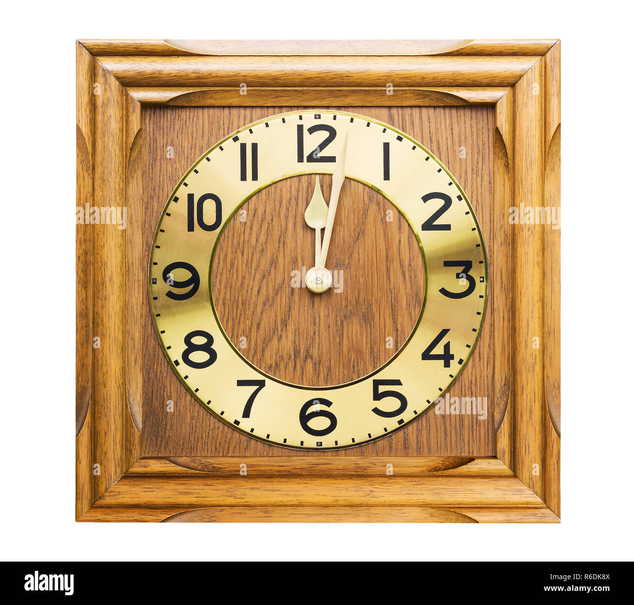 Old wall clock Stock Photo - Alamy