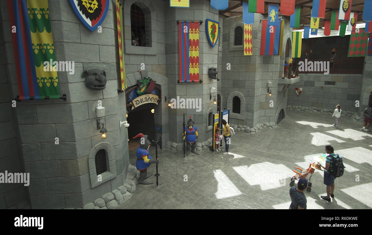 Amusement and entertainment in the territory Kingdoms of Legoland at ...