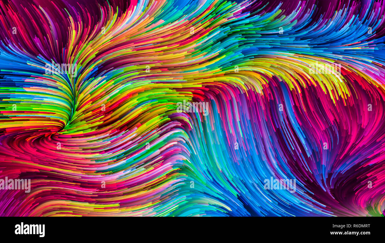 Computing Digital Paint Stock Photo - Alamy