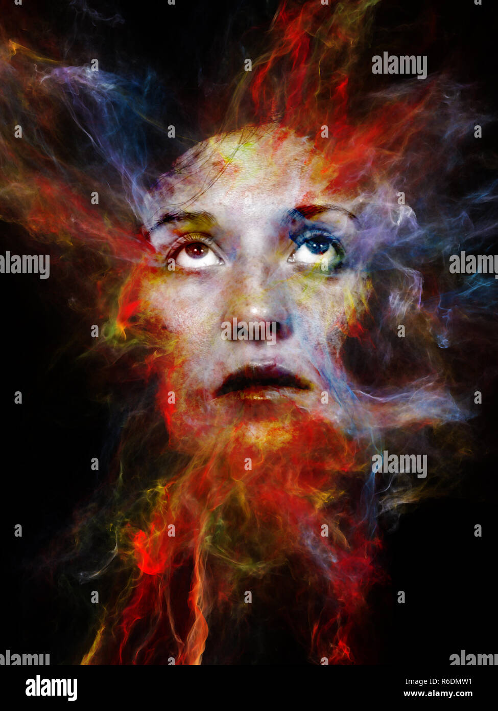 Energy of Your Shadow Stock Photo - Alamy