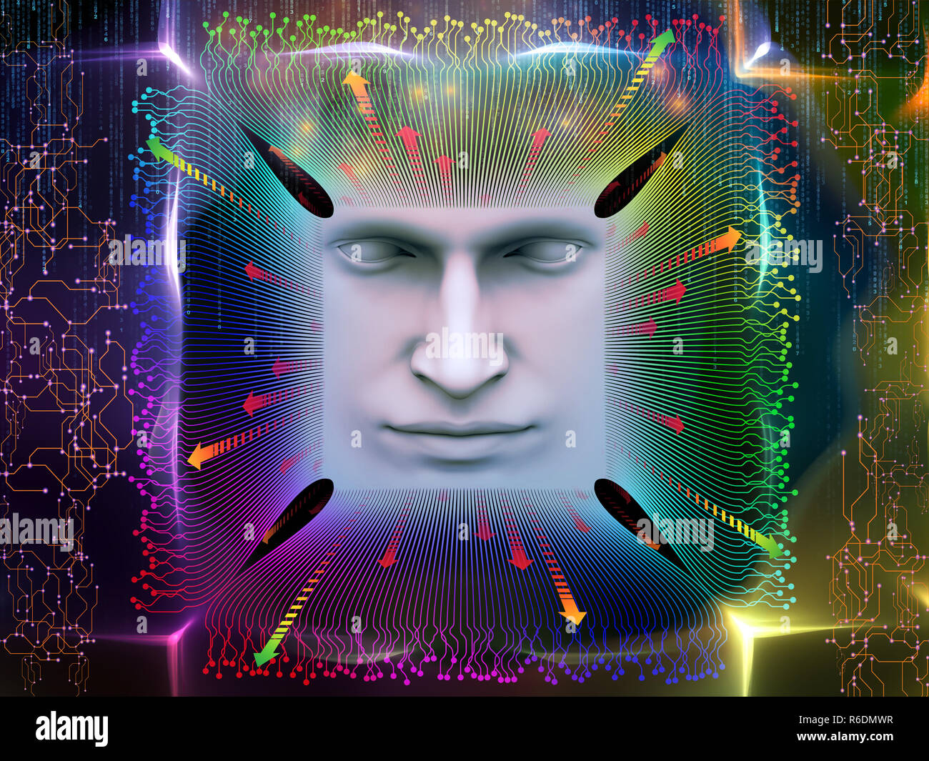 Processing Super Human AI Stock Photo - Alamy